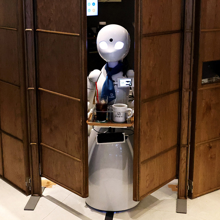 Kafe Robot yang Dikendalikan Penyandang Disabilitas